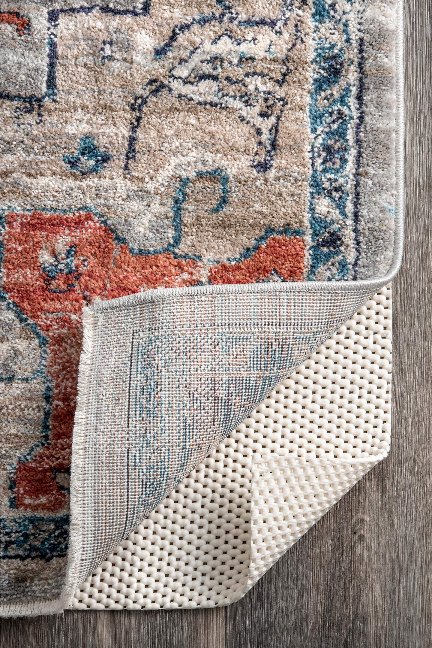 nuLOOM Caleb Extra Grip Rug Pad, 8x10, Off-white