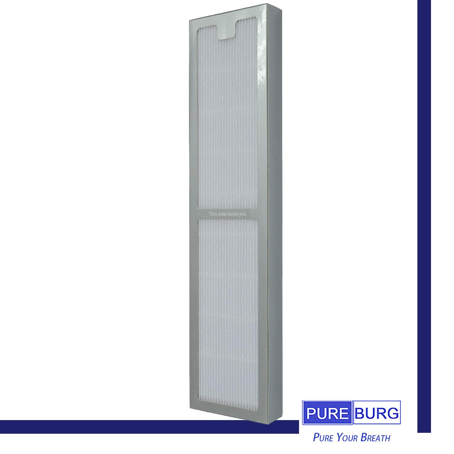 PUREBURG 1-Pack Replacement Filter Compatible with Hunter 30973 fits 30405 30406 30407 30413 30414 30441 30890 30891 30892 30895 30405 Total