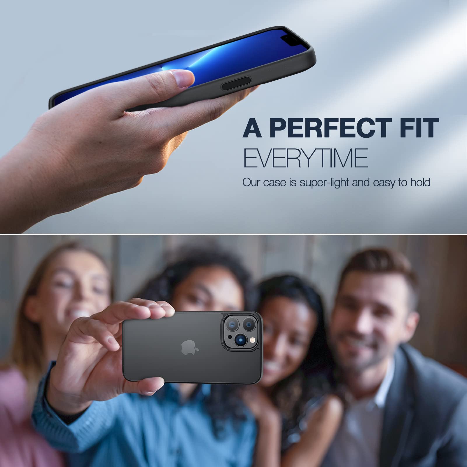 ORIbox iPhone 11 Pro Max Case - Slim, Shockproof, Anti-Fall, Translucent Matte, 6.5" Screen