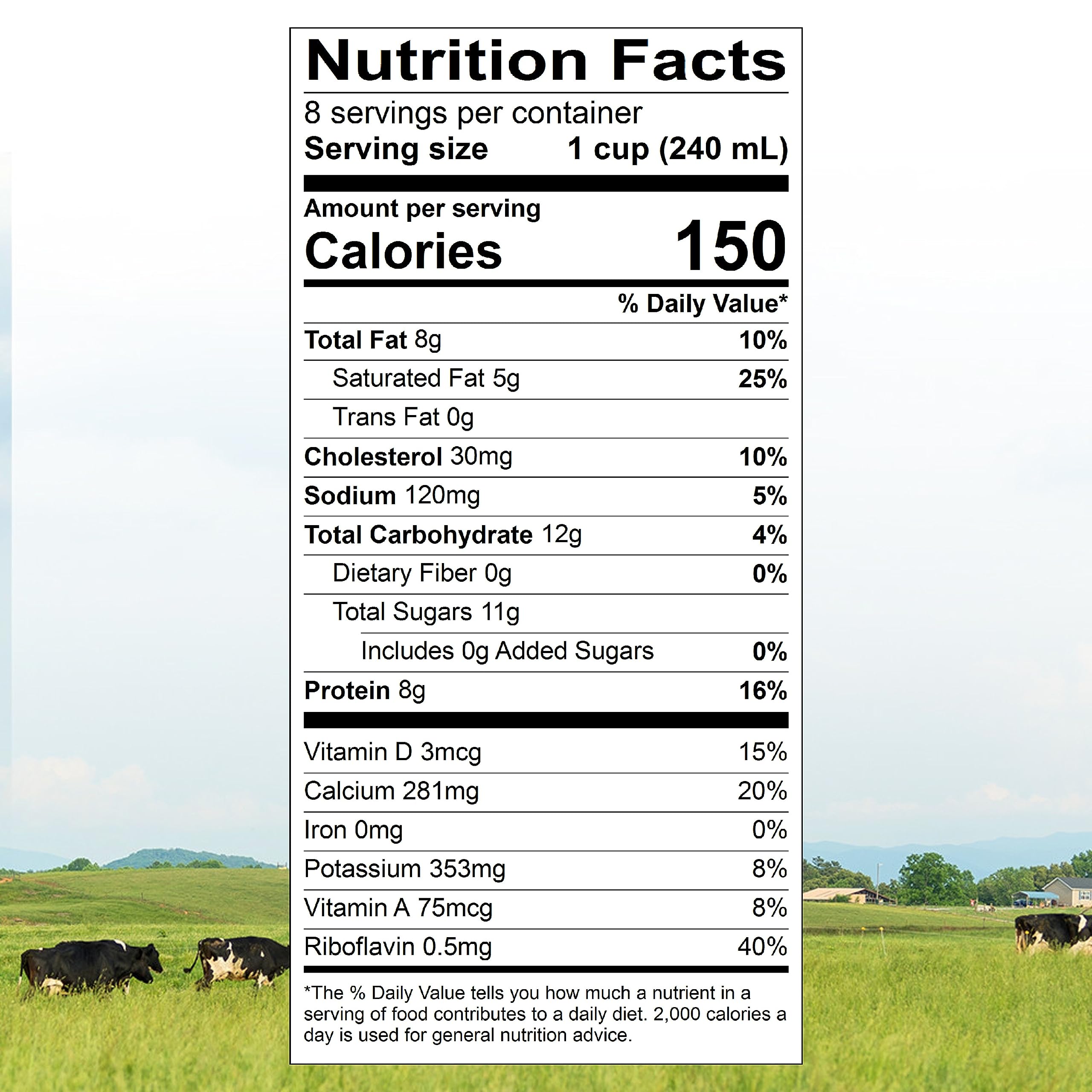 Organic Valley Ultra Pasteurized Organic Lactose Free Whole Milk, 64 Oz
