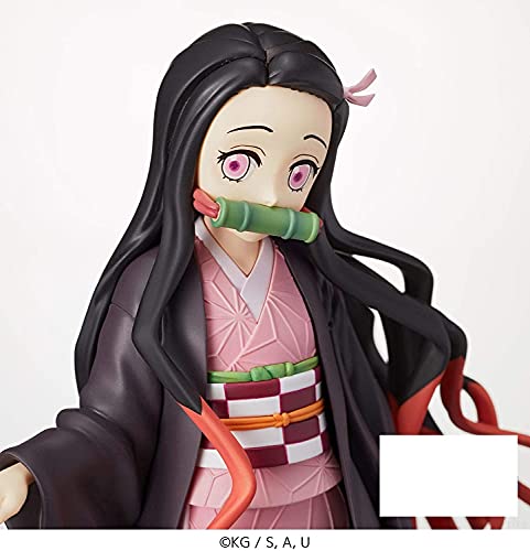 SEGA Demon Slayer: Kimetsu no Yaiba SPM Figure Nezuko Kamado -Sibling Bonds, 10 Inch