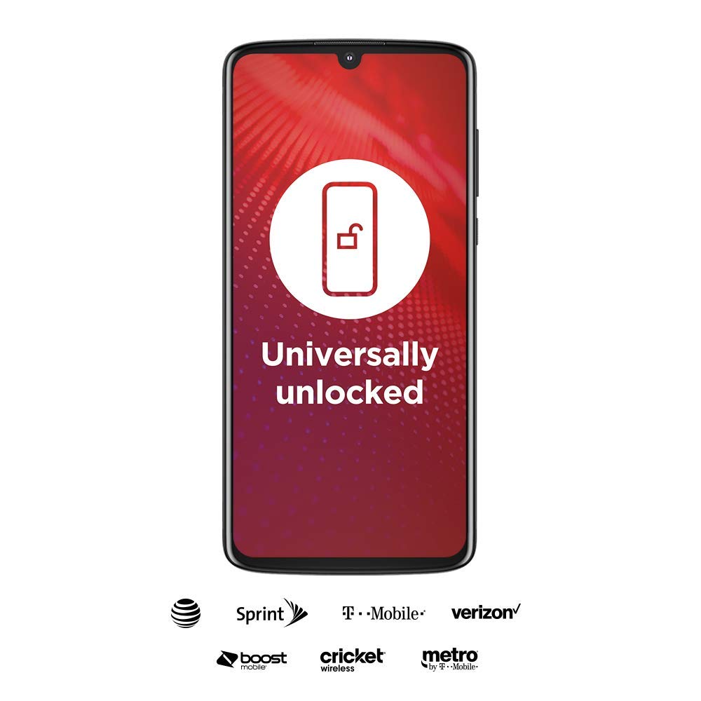 Moto Z4 β Unlocked β 128 GB β Flash Gray (US Warranty)