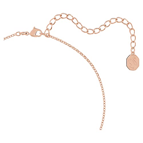 SWAROVSKI North pendant, Red, Rose gold-tone Finish