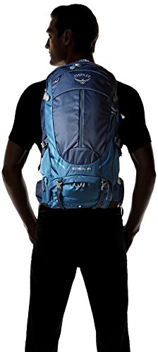 Osprey Stratos 34 Men's Hiking Backpack, Eclipse Blue, Small/Medium