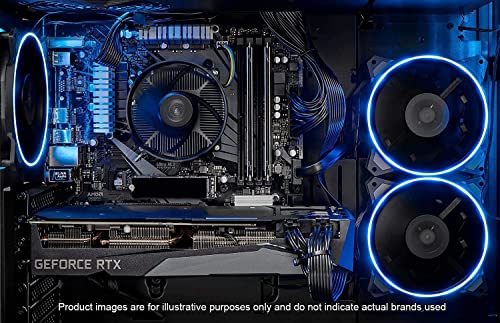 Skytech Azure Gaming PC Desktop – Intel Core i7 12700F 2.1 GHz, NVIDIA RTX 3070, 1TB NVME SSD, 32GB DDR4 RAM 3200, 750W Gold PSU, 240mm AIO, 11AC Wi-Fi, Windows 11 Home 64-bit