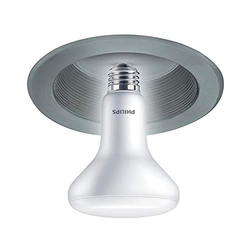 Philips LED Flicker-Free Frosted Dimmable BR30 Light Bulb - EyeComfort Technology - 650 Lumen - Daylight (5000K) β 7.5W=65W - E26 Base - Ultra Definition (Old Version) - Indoor β 6-Pack