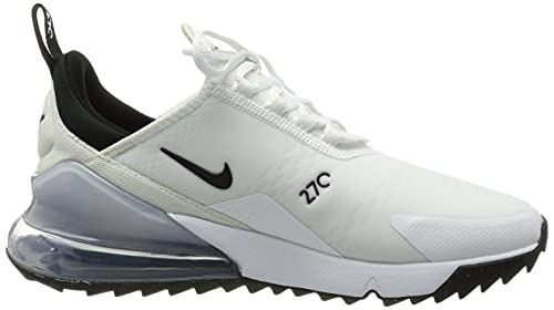 Nike Infinity G Men's Waterproof Spiked Golf Shoes Black-White Size 11.5W