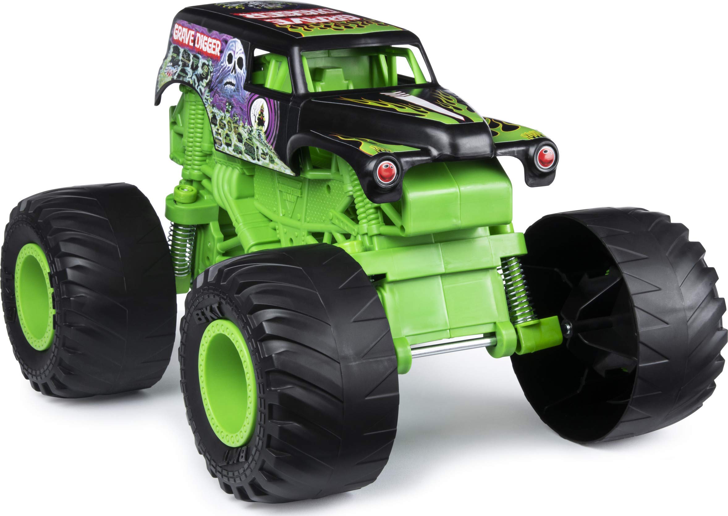Monster Jam, Monster Size Grave Digger Monster Jam Truck, 1:10 Scale
