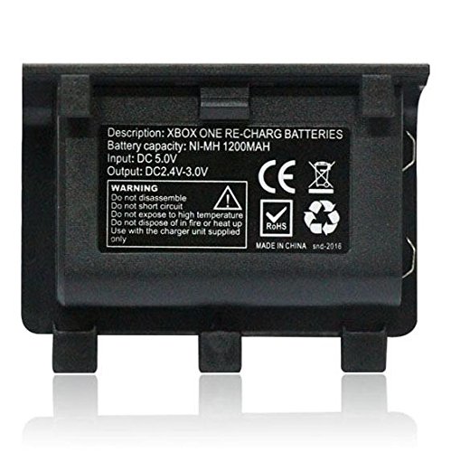New 600mAh Rechargeable Battery Pack For XBOX One Wireless Controller