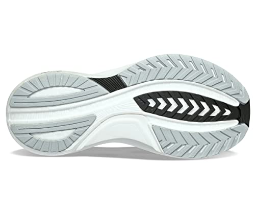 Saucony womens Tempus Sneaker, White/Black, 11.5 US