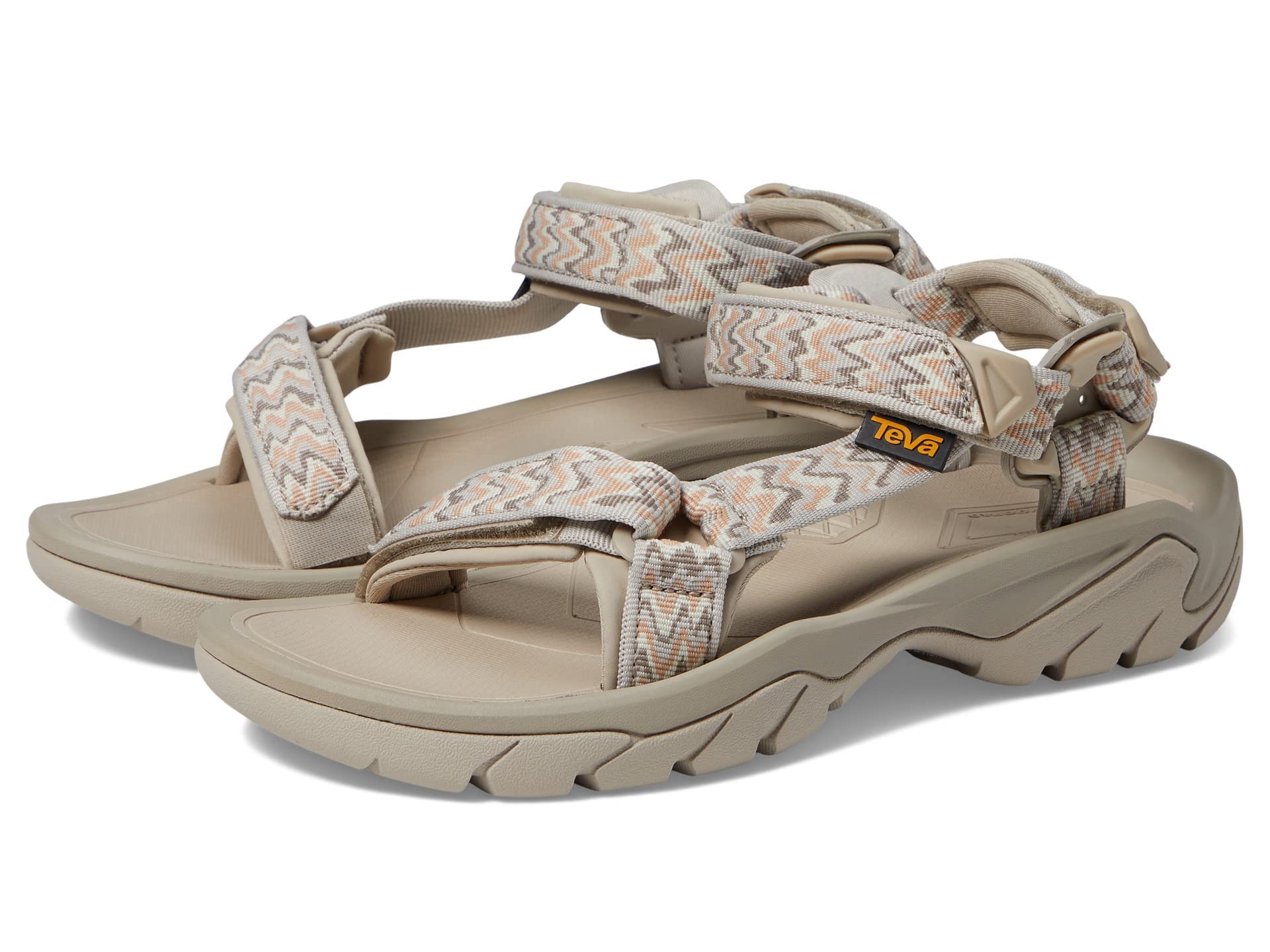 Teva Women's Terra Fi 5 Universal Sandal, Shifting Layers Neutral, 6