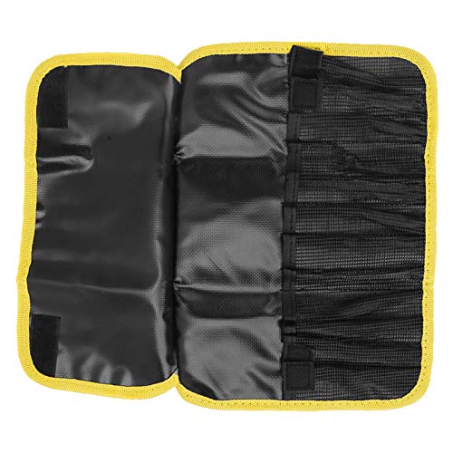Yeuipea Fishing Tackle Storage Bag, Portable Lure Tool Fishing Gear Accessories Protective Bag(Yellow)
