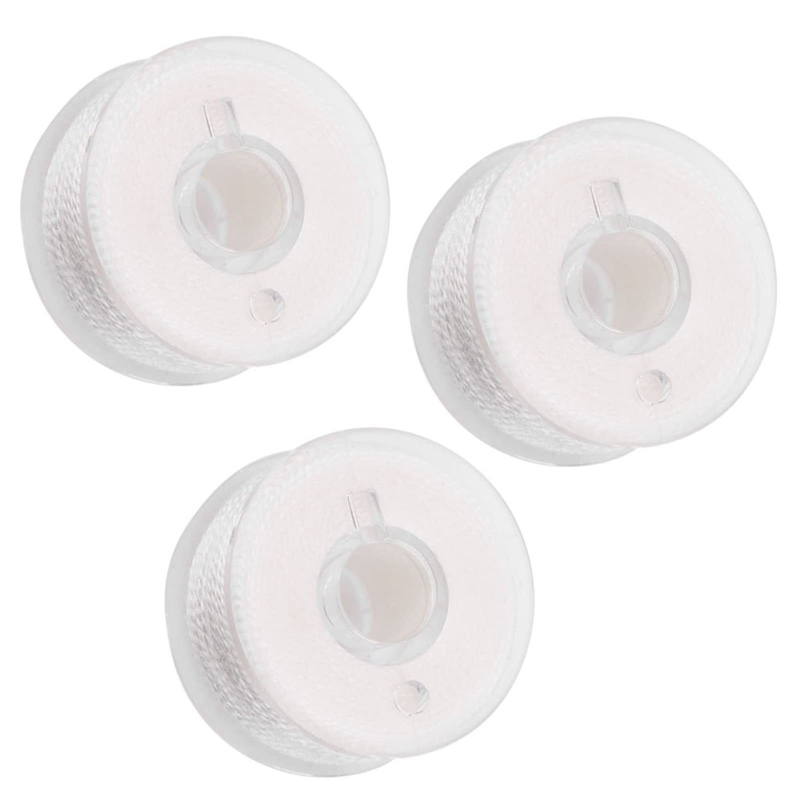 Yeuipea Fishing Bait Line, 3pcs Water Soluble PVA White Bait Line Funnel System 20m Fishing String Tape Tool Accessory
