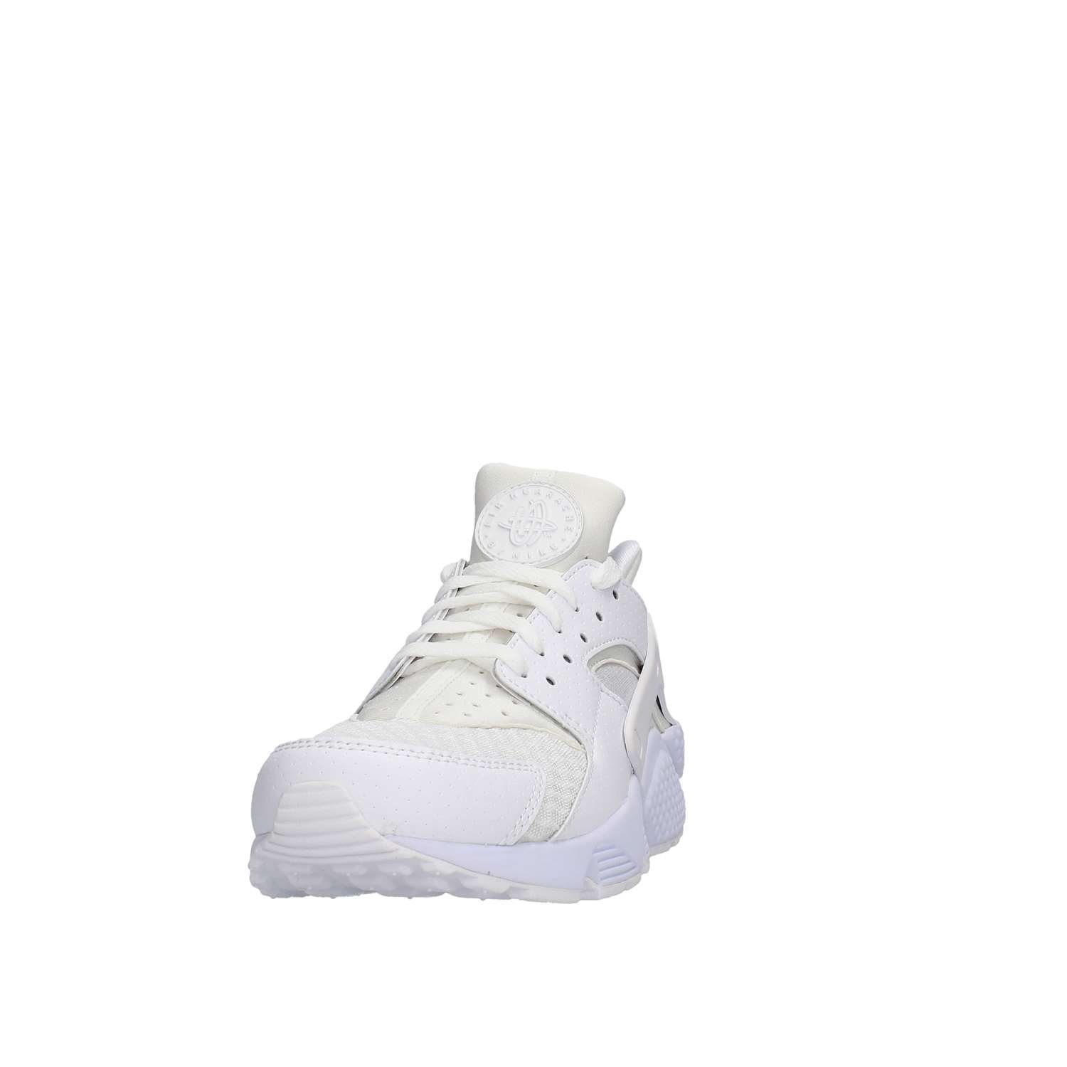 Nike Men's Air Huarache White/White/Pure Platinum Running Shoe 10.5
