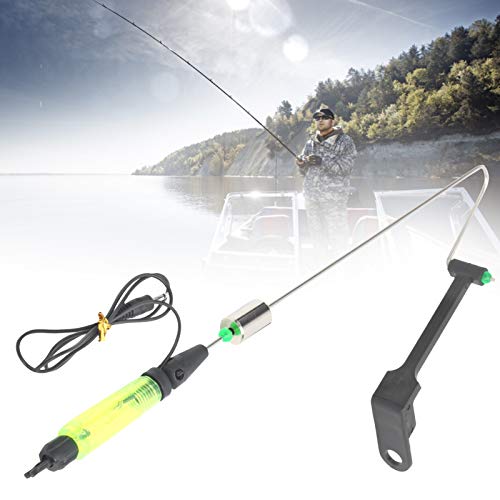 Yeuipea Fishing Bite Alarm,Fishing Bite Indicator Alarm Sensitive Adjustable Weight Stainless Steel Fishing Tool Accessories