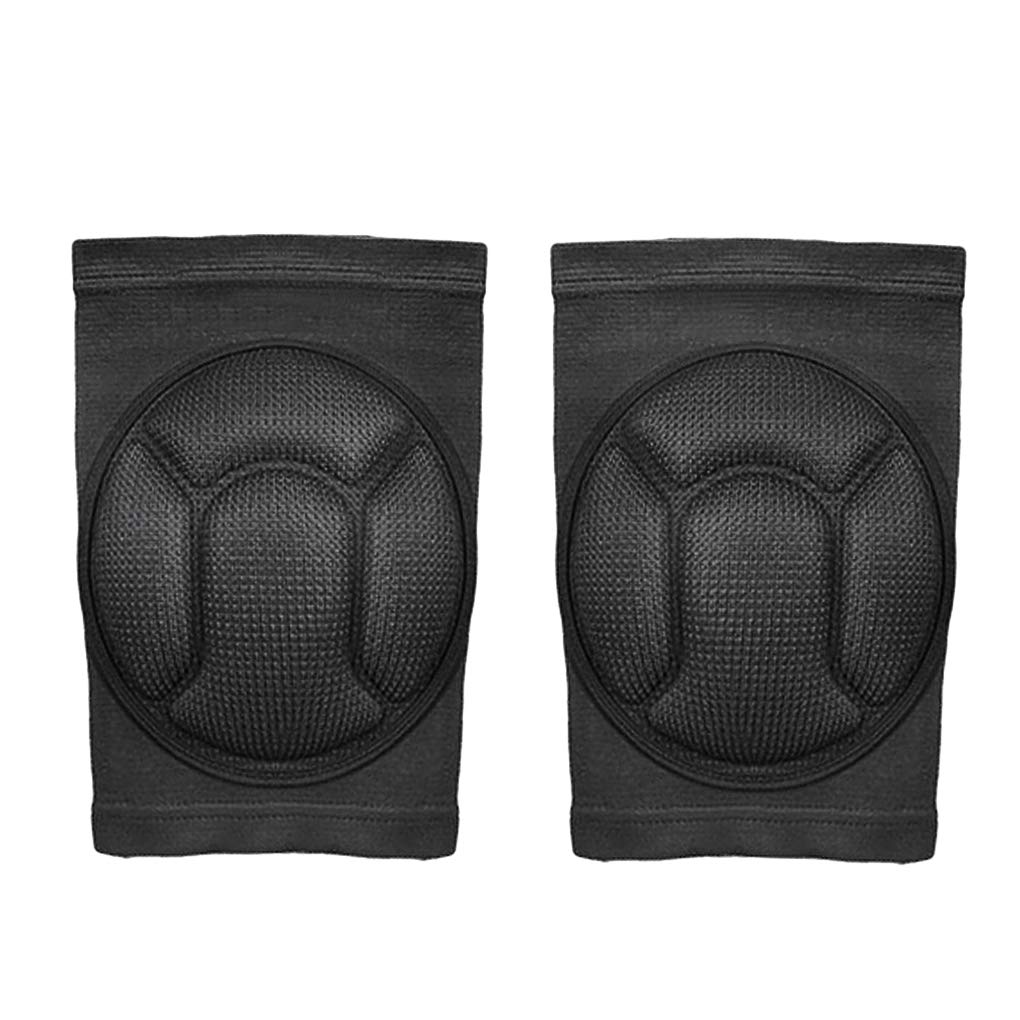 PURFUN Men Boys Thick Sponge Knee Pads Guard Collision Avoidance Sport Protective Kneepad Antislip Skate Soccer Football Volleyball Basketball Cycling Knee Braces Support