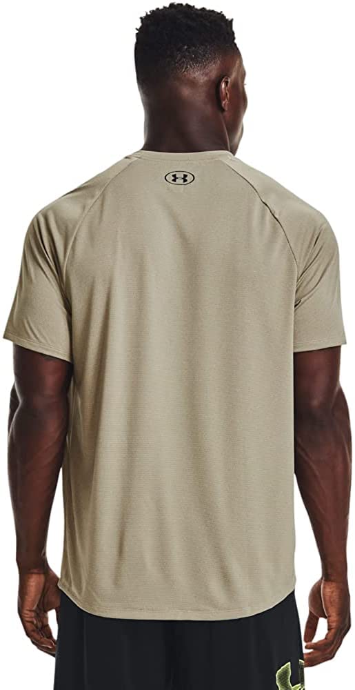 Under Armour - Mens Tech 2.0 Novelty T-Shirt, Color Khaki Gray (037), Size: Large x Tall