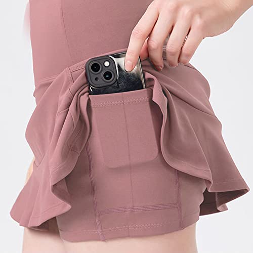Women Custom Soild Custom High Waisted Leggings Running Pilates Workout Soft Yoga Shorts Skirts Side Tie Shorts Yoga