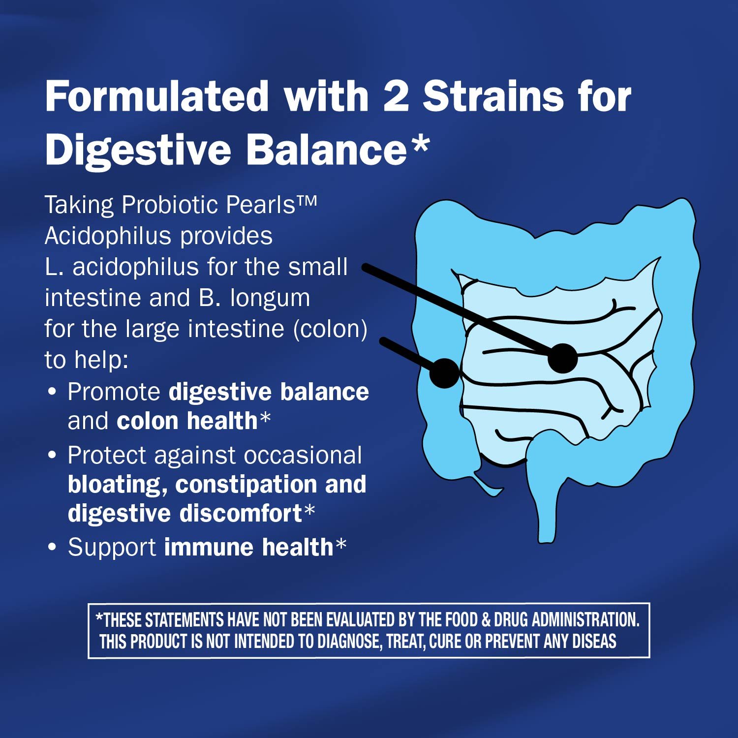 Nature's Way Acidophilus Probiotic Pearls, Supports Digestive Balance*, Protects Against Occasional Constipation and Bloating*, 1 Billion Live Cultures, 90 Softgels (Packaging May Vary)