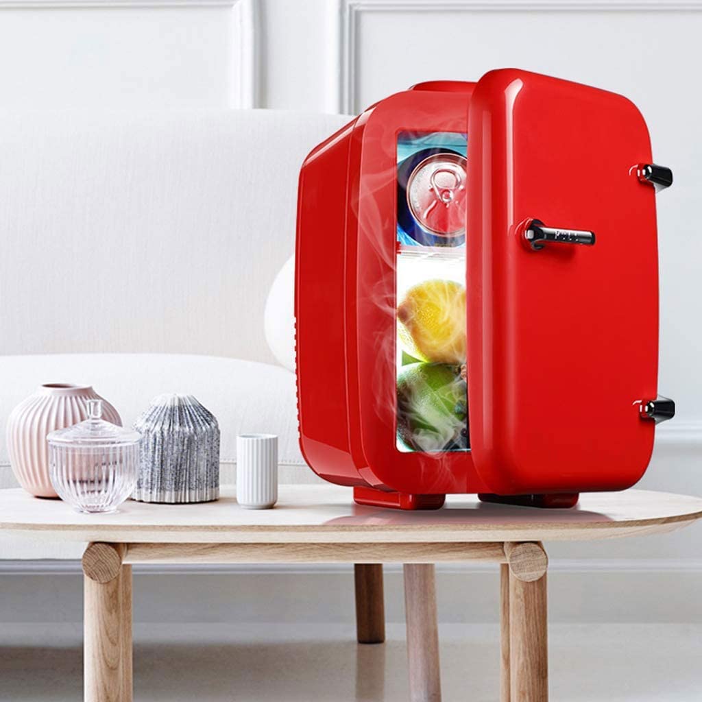 N/A Portable Mini Fridge Cooler and Warmer Compact Fridge Super Quiet in-Vehicle Freezer for Cars, Homes, Offices, and Dorms