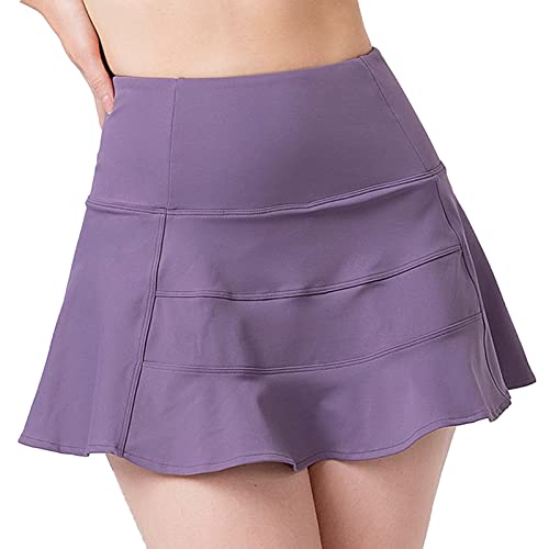 Women Custom Soild Custom High Waisted Leggings Running Pilates Workout Soft Yoga Shorts Skirts Scrunch Butt Shorts