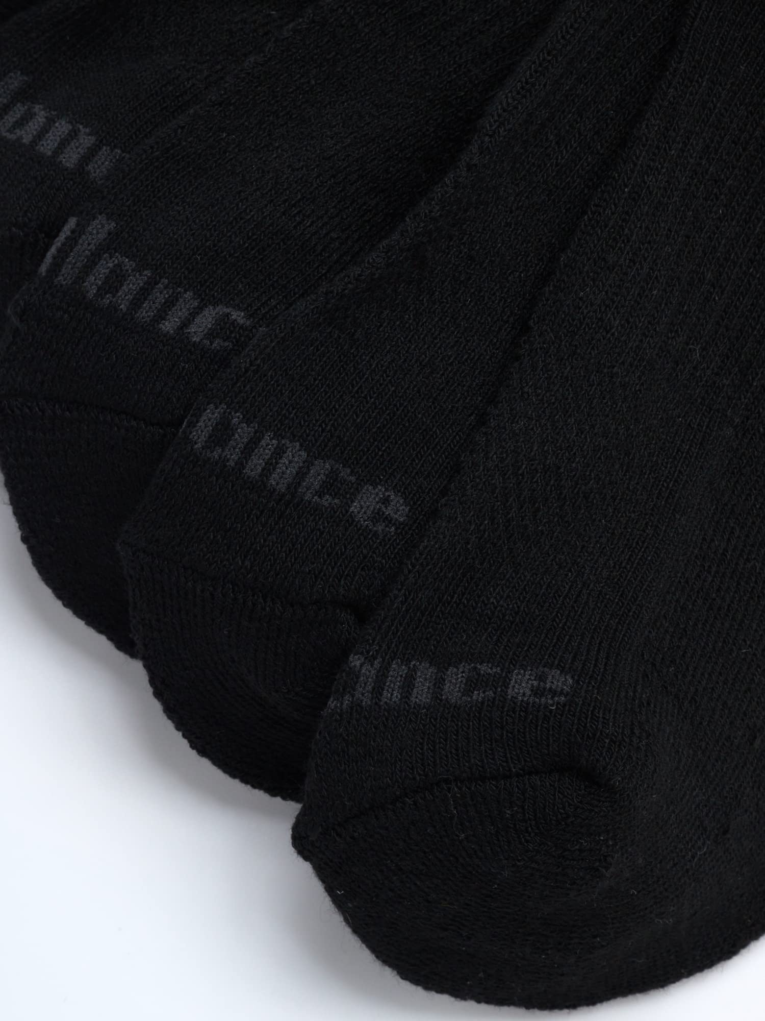 New Balance Men's Low Cut Basic 6-Pack Socks, Size 6-12.5, Black Logo Tab