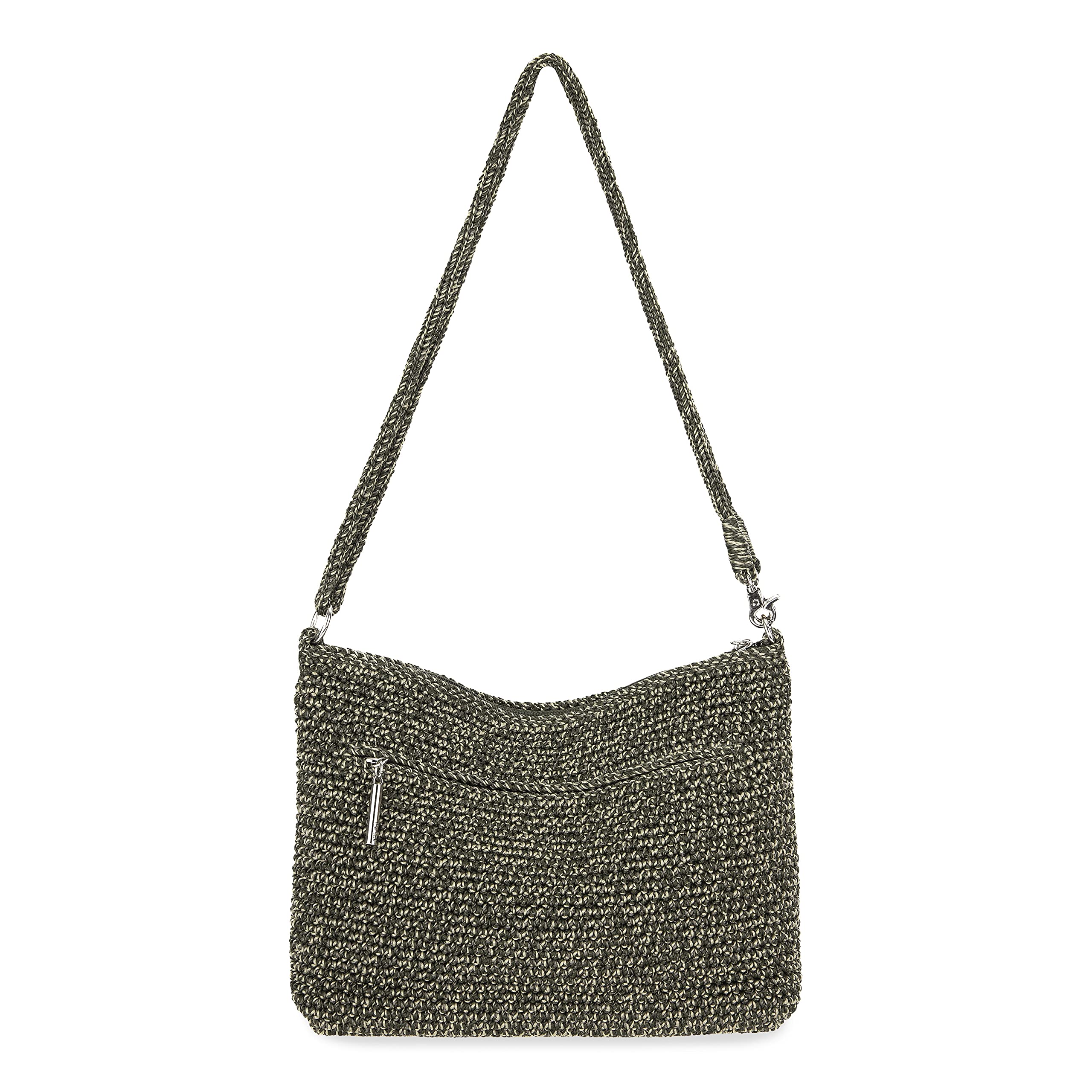 The Sak Womens Hand-crochet 3-in-1 Lumi Hand Crochet 3 in 1 Crossbody, Moss Static, One Size US