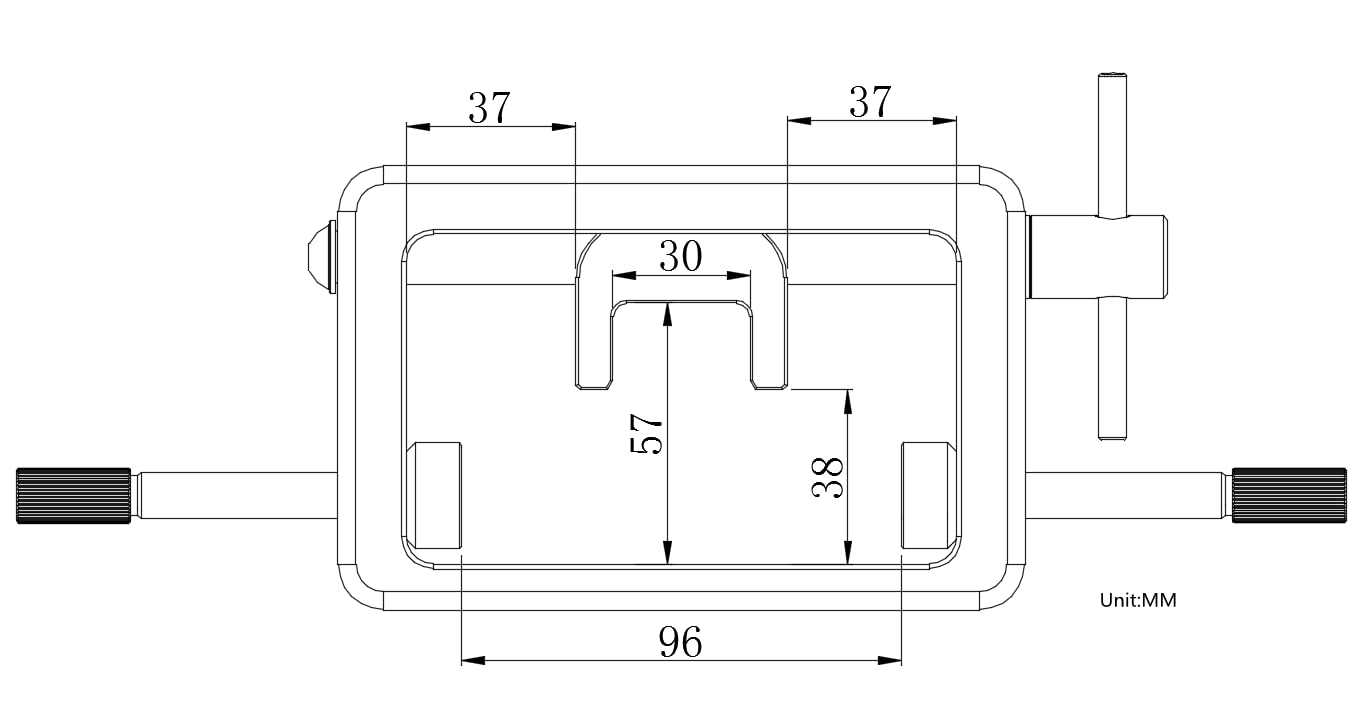 VEVOR Heavy-Duty Aluminum Construction Front & Rear Sight Tool, Sight Adjustment & Maintenance for M&P Glock 1911, Black