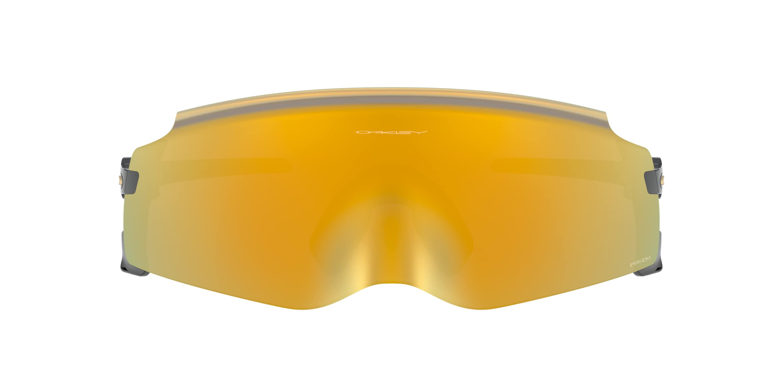 Oakley Men's Flak 2.0 XL Matte Rectangular Sunglasses Polarized, Polished Black/Prizm 24k, 49 mm