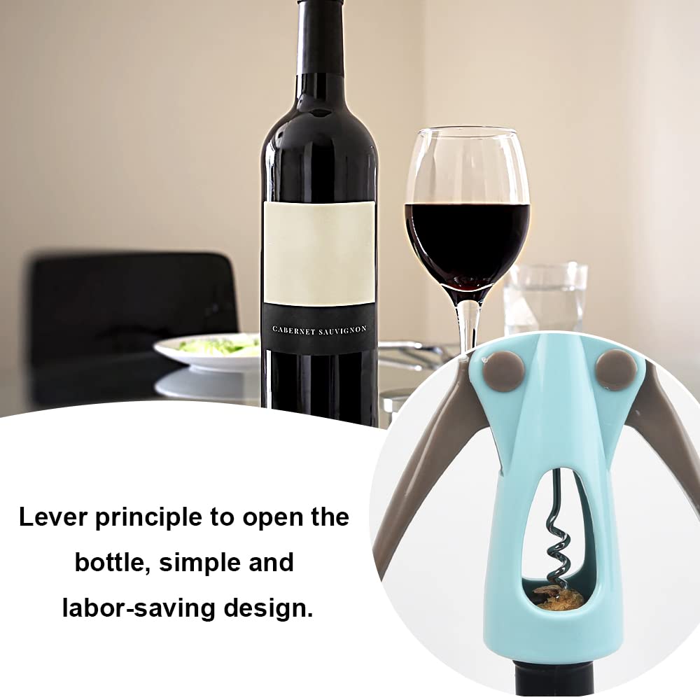 XiXiYang Wing Corkscrew,Wine Bottle Opener Manual Wine Openers Best Sellers Creative Wine Key Corkscrews for Wine Bottles or Servers Cork Screws for Wine Bottles