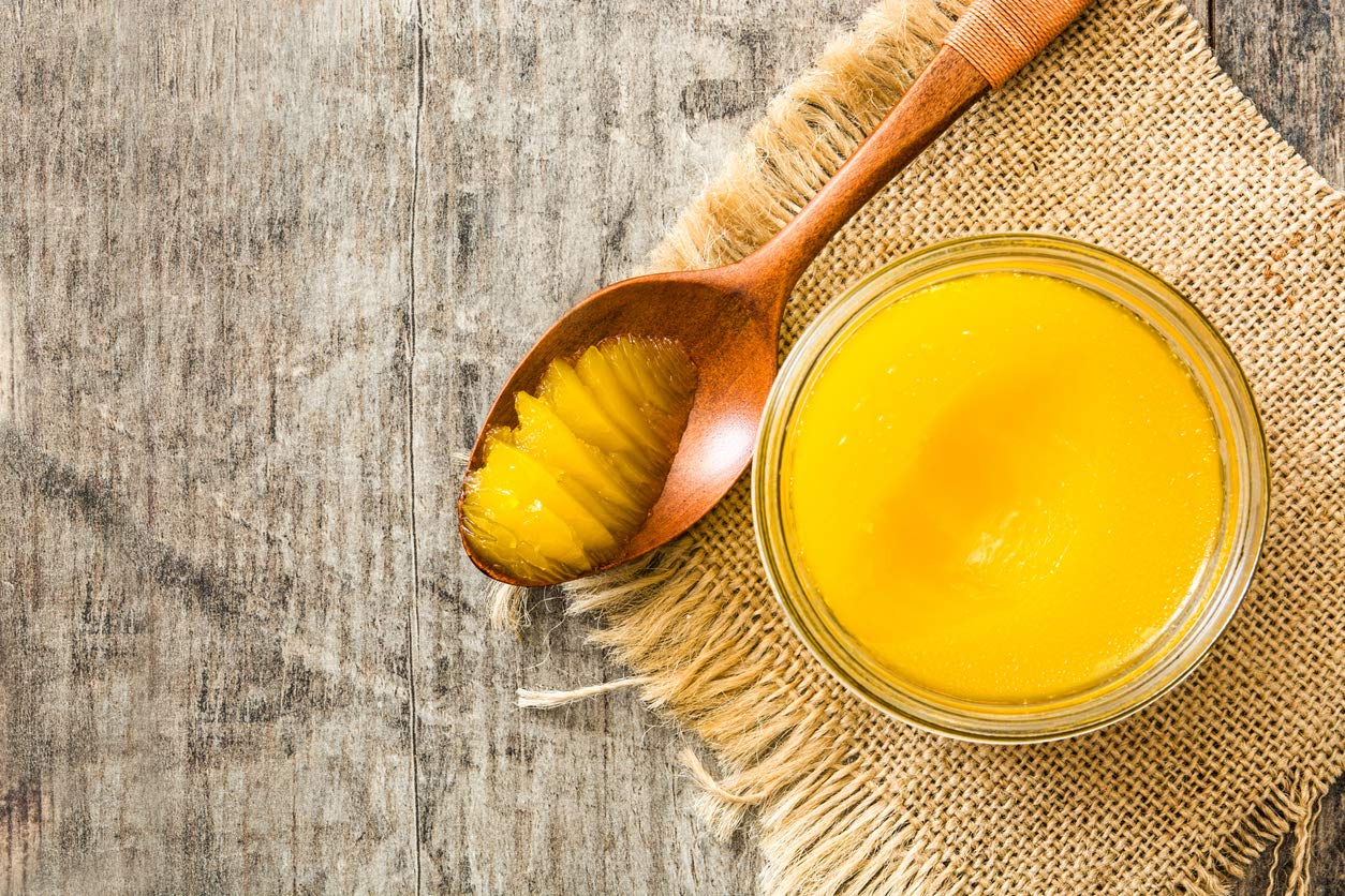Organic Cultured Ghee - California Grassfed Cows - Award Winning Euro Styled High Fat Butter - Premium Black Label, 8 oz.