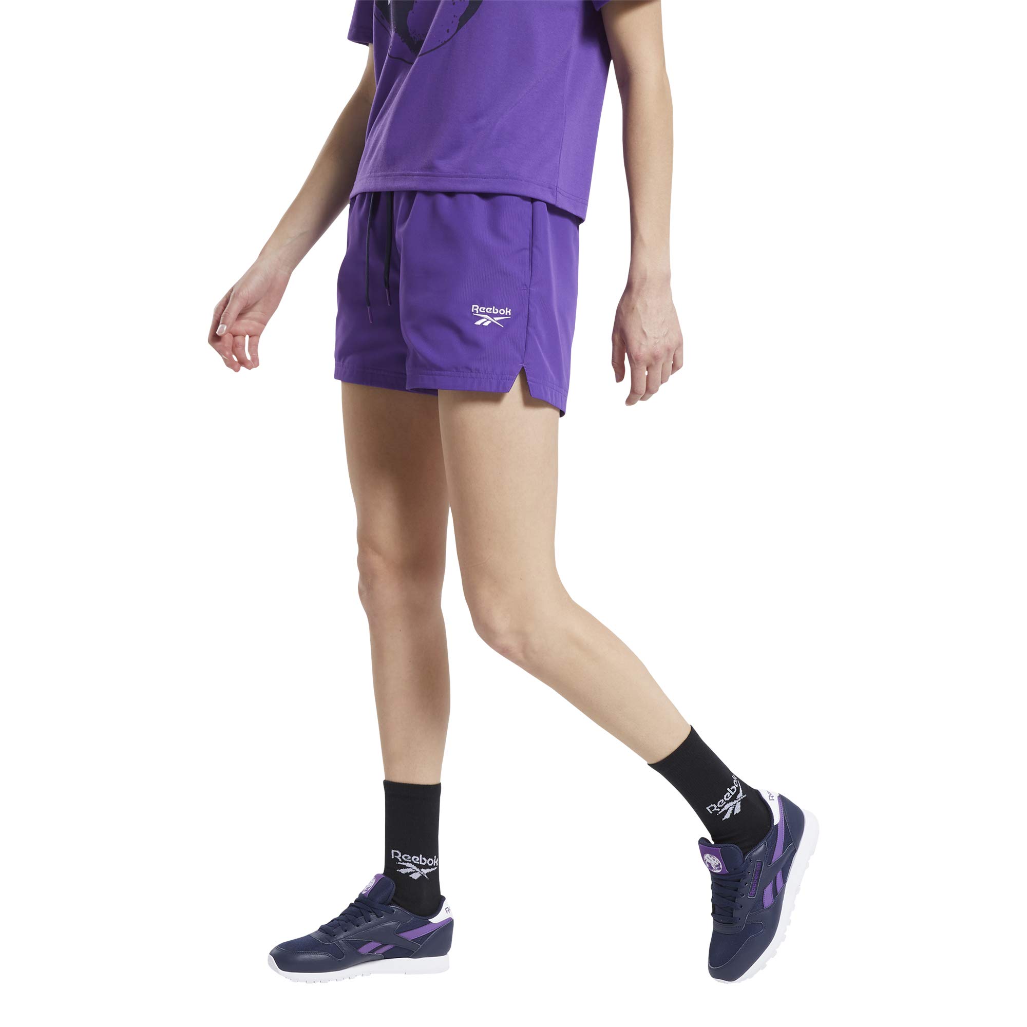 Reebok ReeCycle Shorts, Regal Purple, L