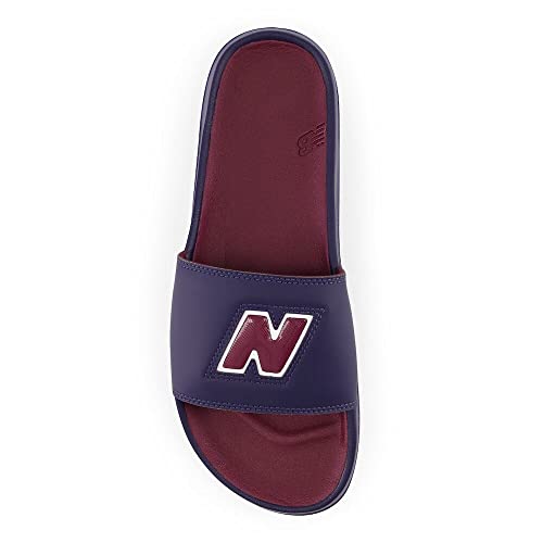 New Balance Unisex DynaSoft 200 V2 Slide Sandal, Team Navy/Mercury Red, 5 US Men