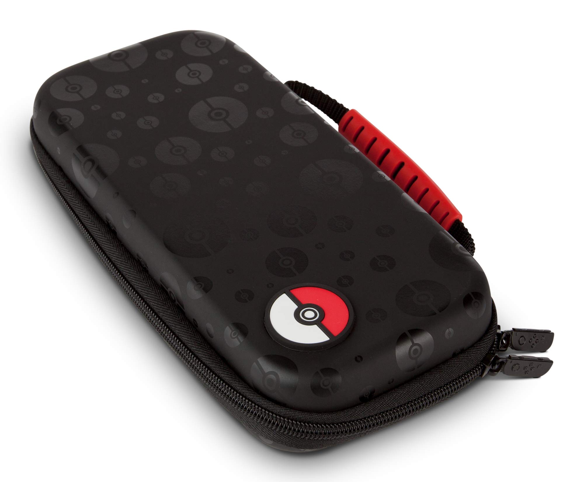 PowerA Protection Case for Nintendo Switch - Poke Ball Black - Nintendo Switch, protective case, gaming case, console case, accessories storage, officially licensed