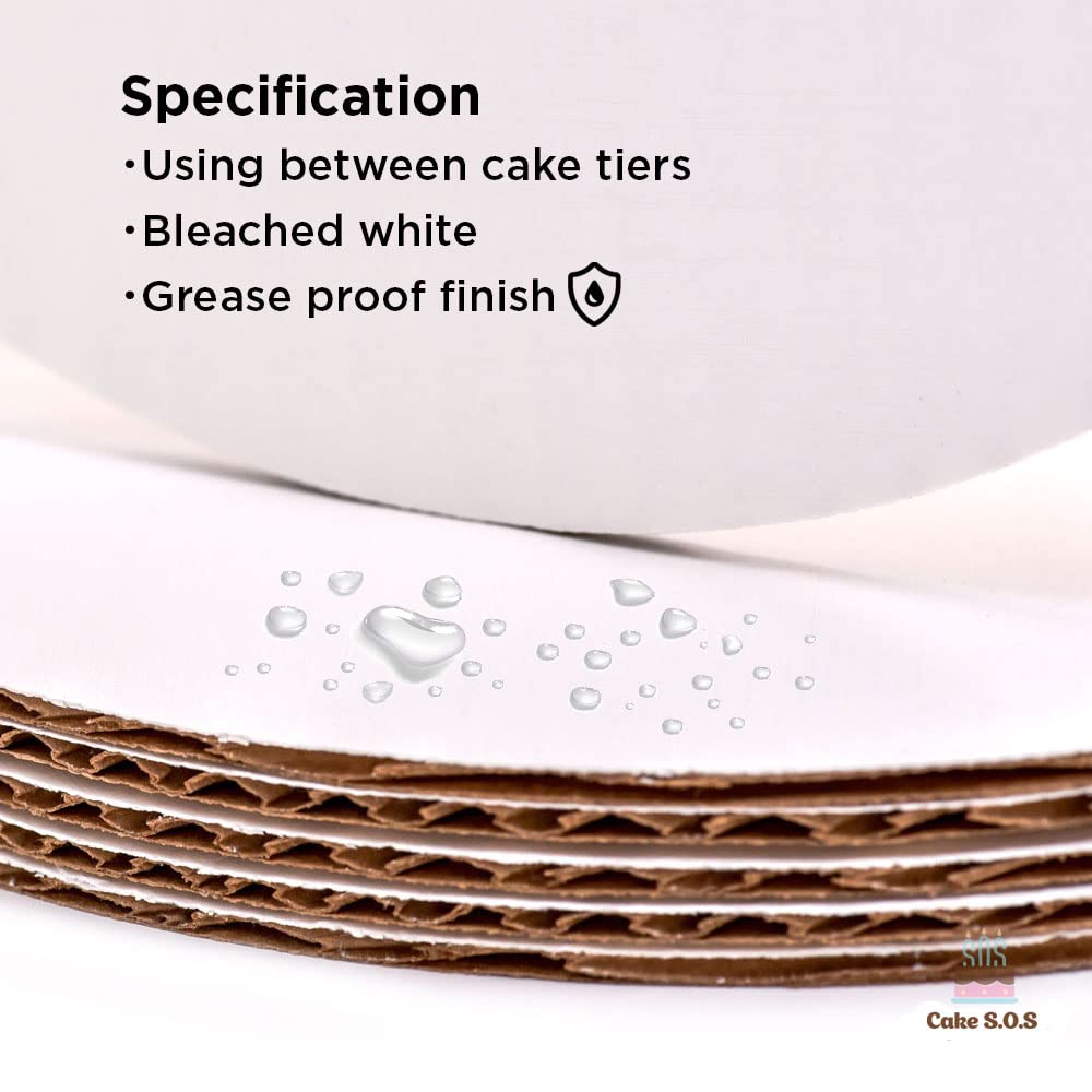 Southern Champion Tray Cake Board Circle 12", Count of 25