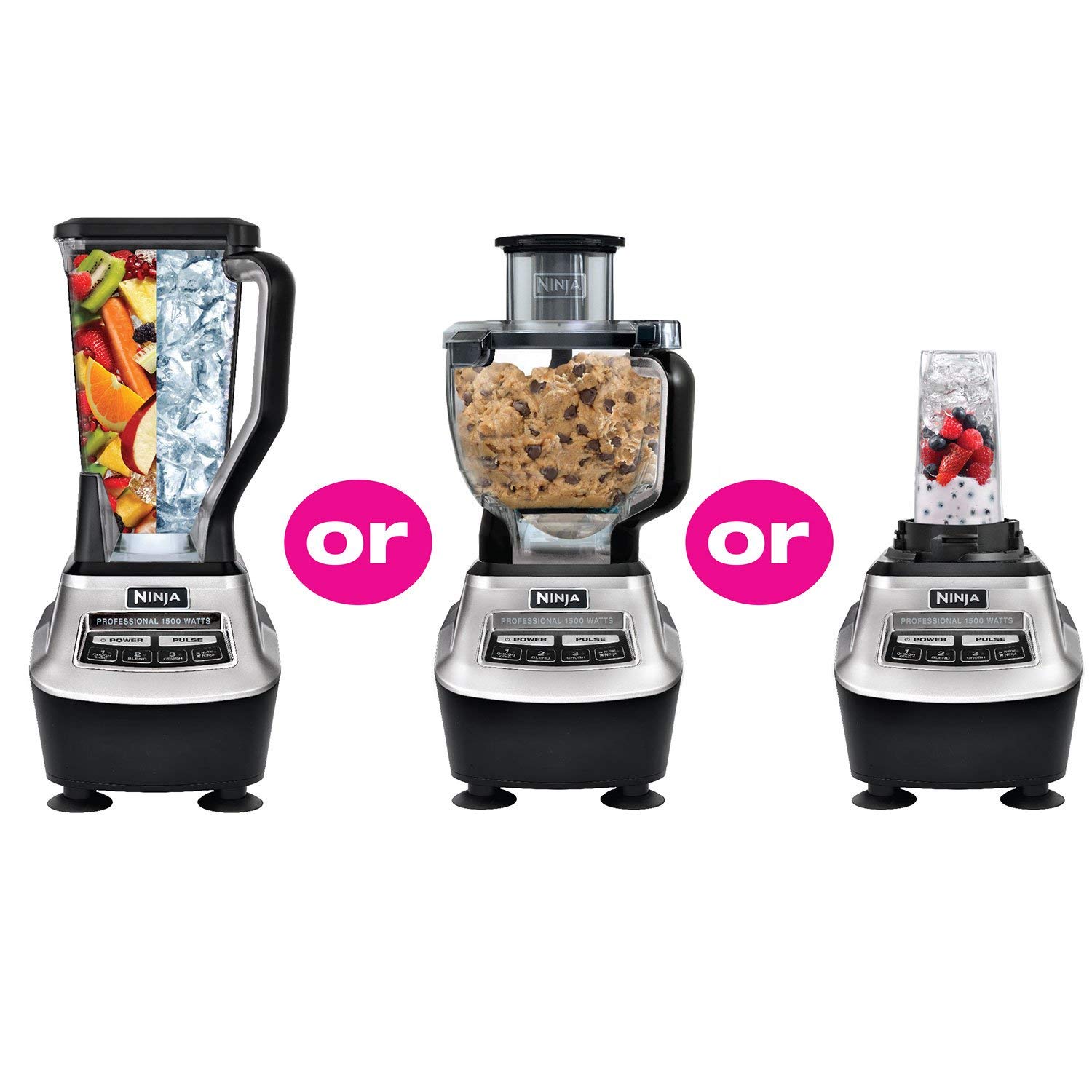 Ninja BL773CO Food Processor Blender, Standart 67, Black (Renewed)