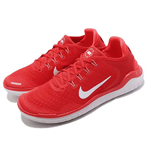 Nike Men's Free RN 2018, Speed RED/VAST Grey, 10.5 M US