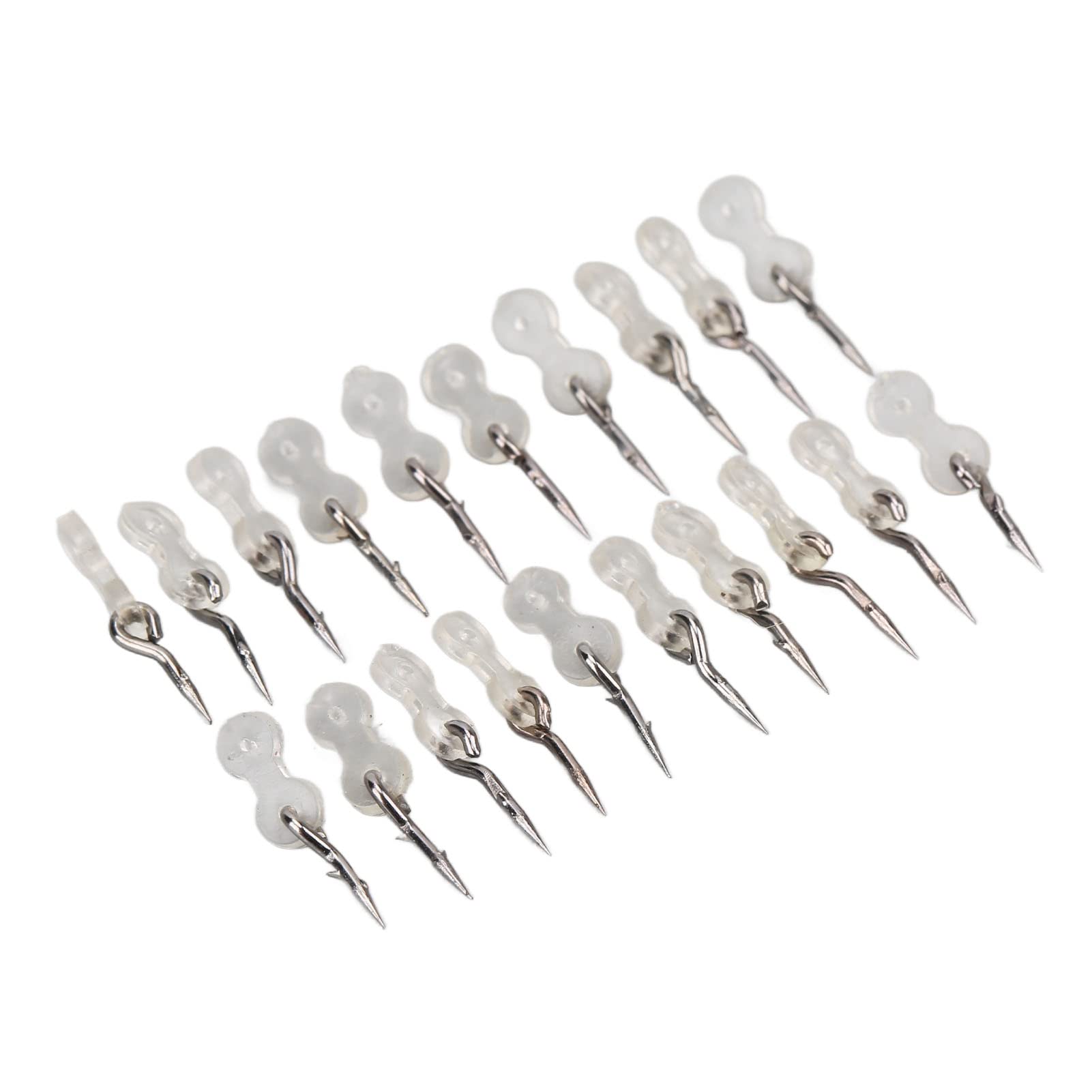 VGEBY Float Bait Needles,20Pcs White Floating Fishing Carp Lures Fish Gear Supplies Accessories Bait Needle Fish for Making Rigs (7mm) Other Fishing Tools and Accessories