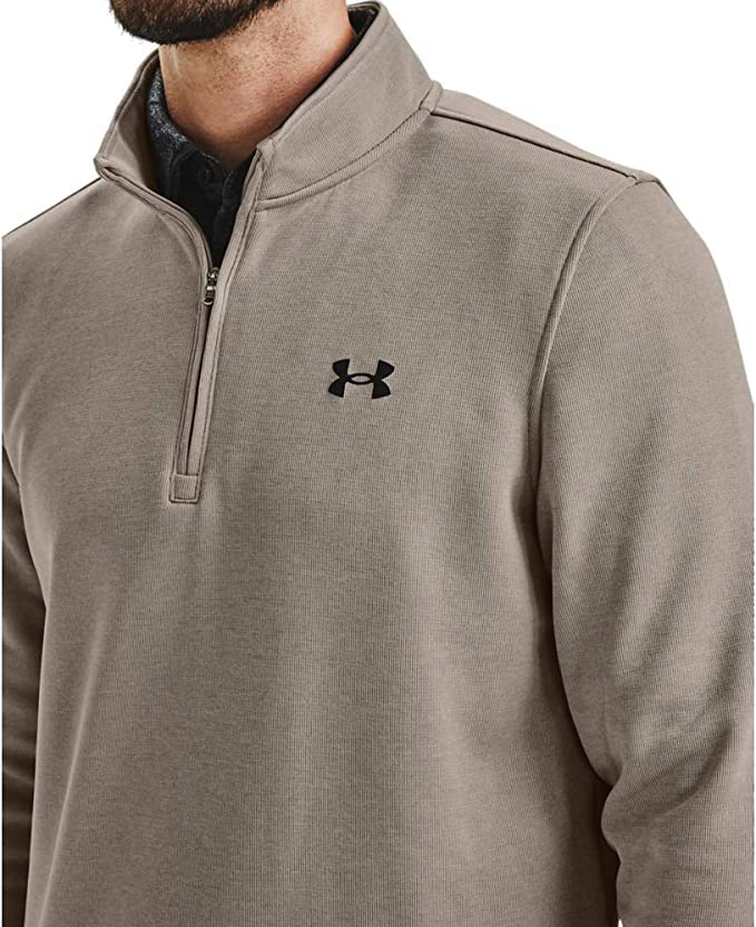 Under Armour Men's Storm Fleece 1/4 Zip Layer Sweater, Highland Buff, 2XL-TALL (XXLT)
