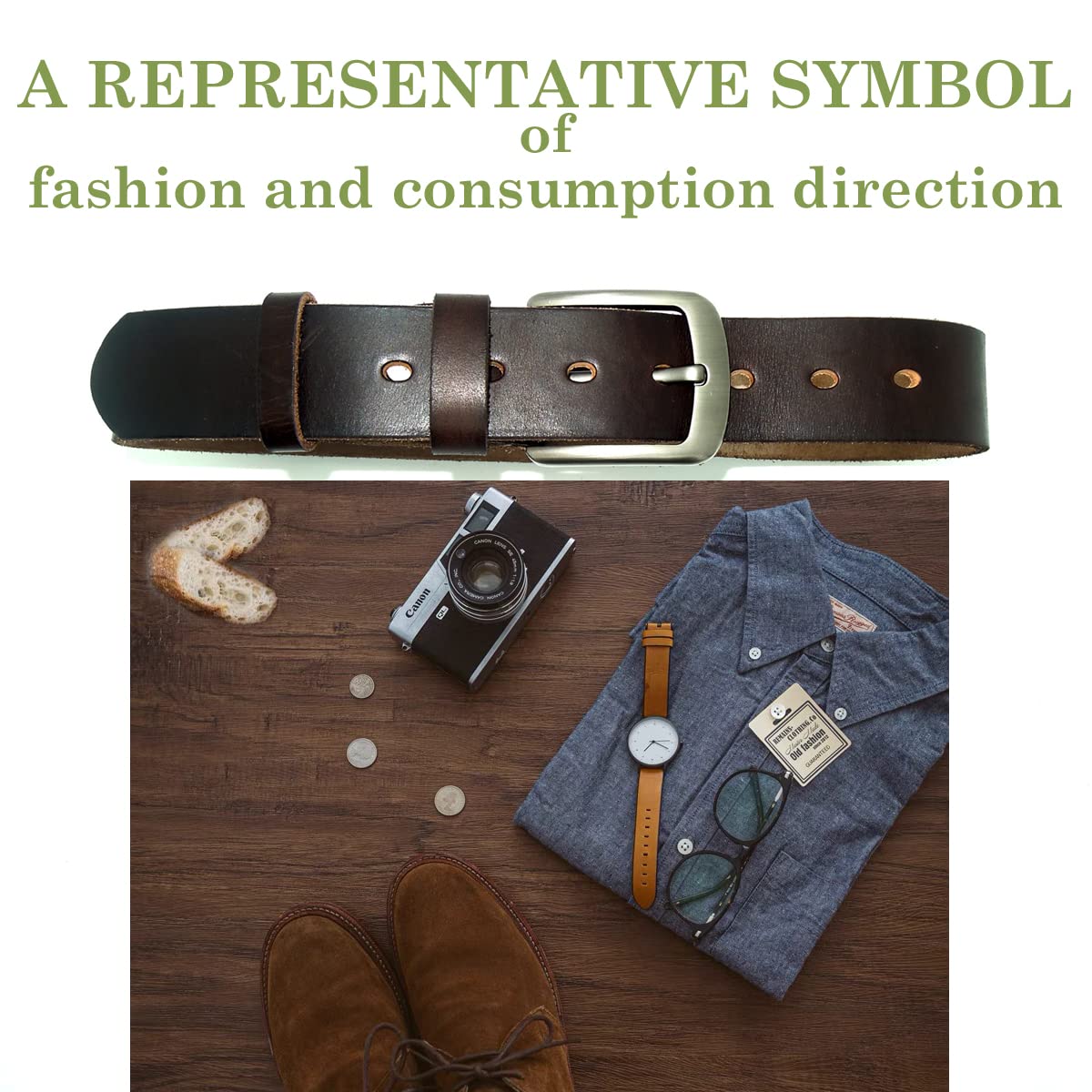 YIRASUO Men's Geunine Leather Belts, Full Grain Cow Leather,Solid Single Buckle (Black, Belt 42" (Fit waist 40"-42"))