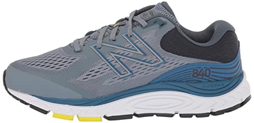 New Balance Men's M840LB5 Running Shoe, Ocean Grey/Oxygen Blue, 10 Wide
