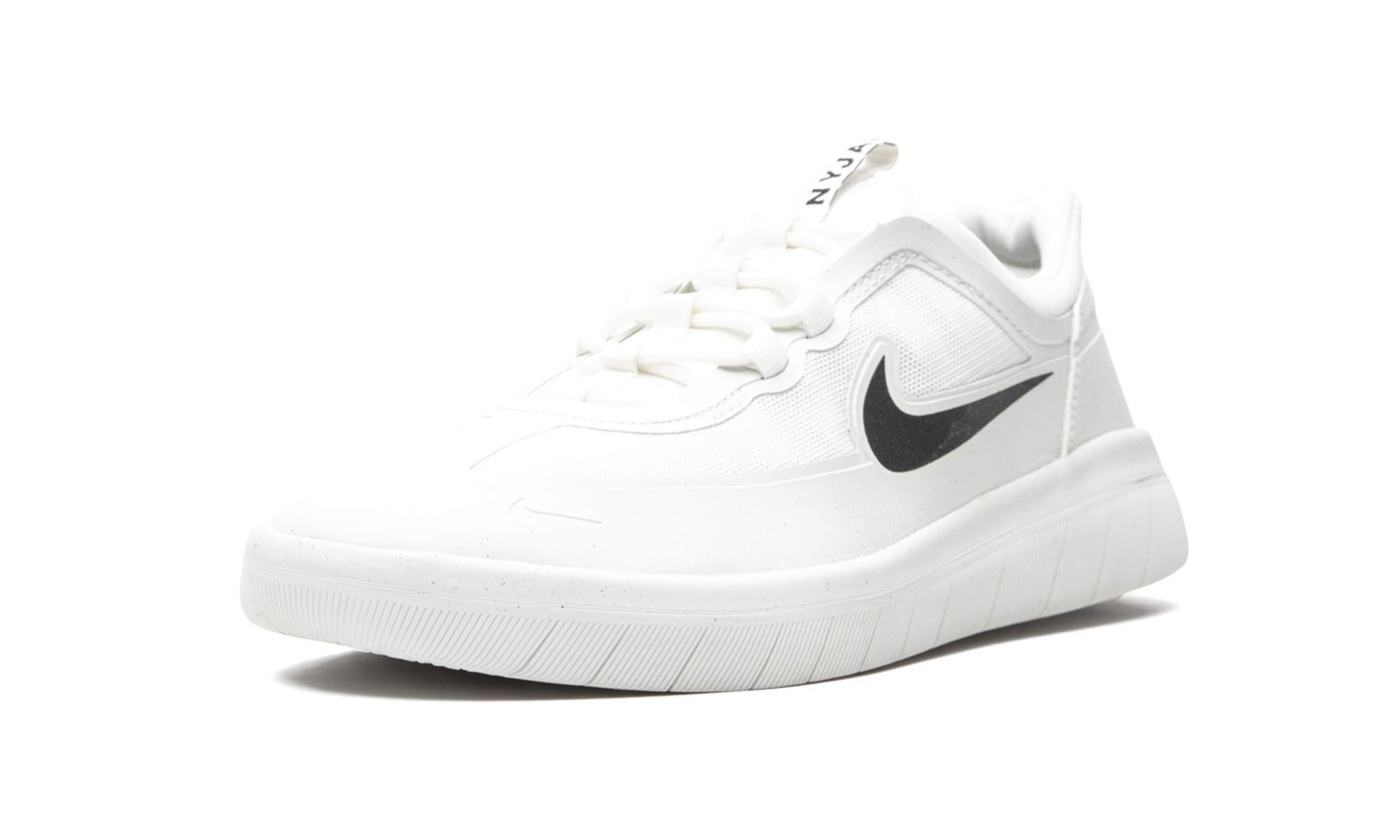 Nike Men's SB Nyjah Free 2.0 Sneaker, Summit White/Summit White/Blac, 8
