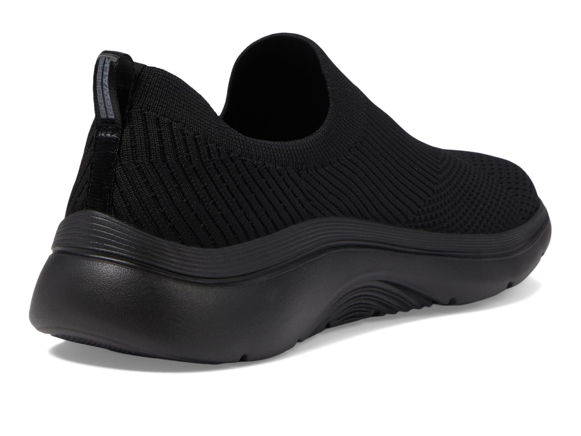 Skechers Women's Go Walk Arch Fit 2.0-Paityn Sneaker, Black, 8.5
