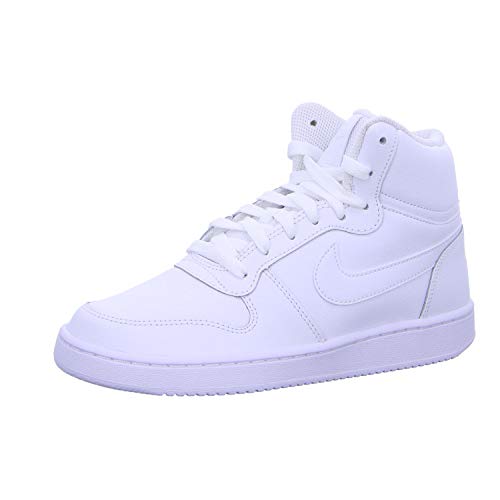 NIKE Women's Basketball Shoes, White White White 100, 7