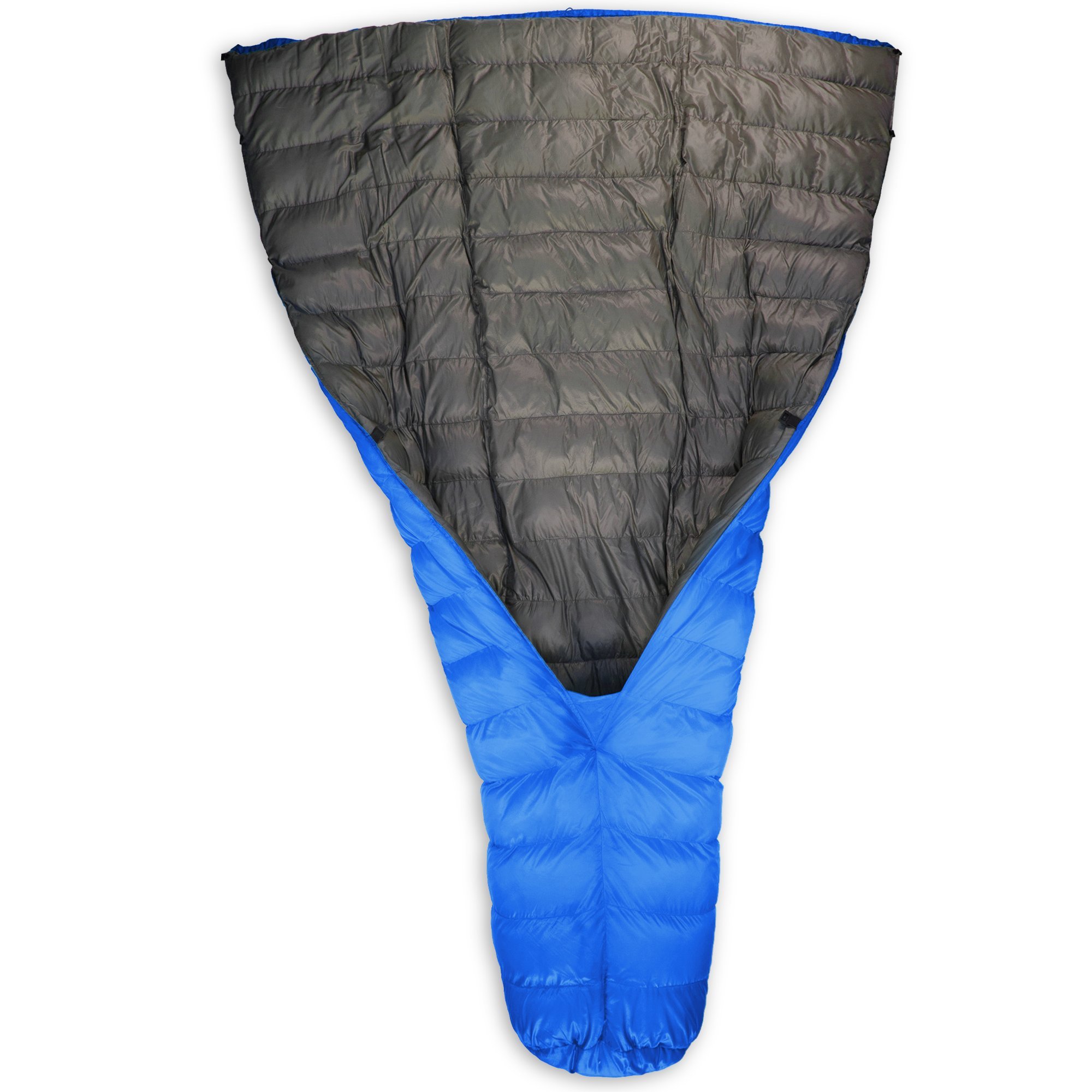 Outdoor Vitals LoftTek Hybrid Top Quilts (Blue, LongWide (15°F))