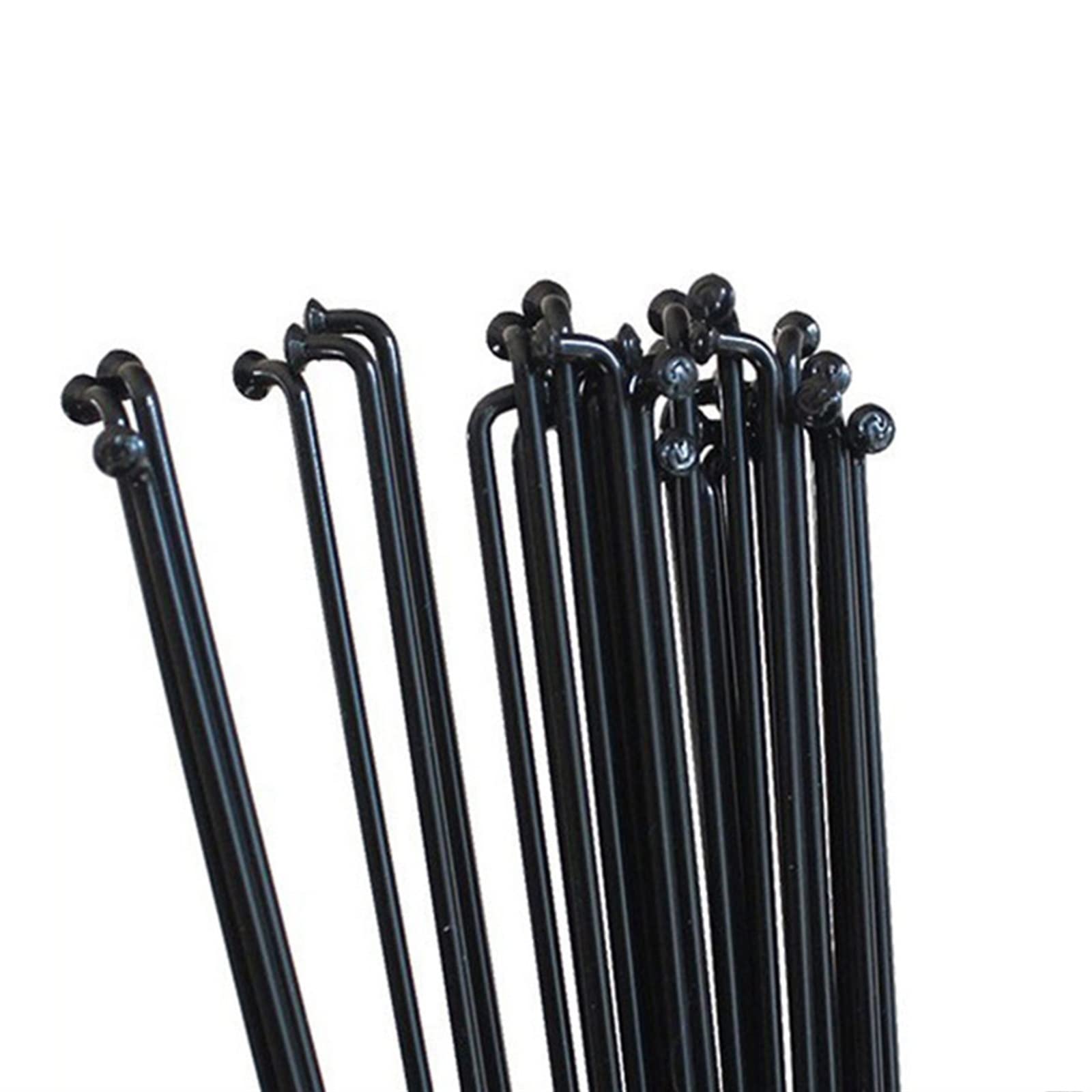 TVLAR 18Pcs 14G 251mm-269mm Mountain Bicycle Steel Spokes Bike Wheel Radius Knitting Needle Accessories with Caps Suitable 36-Hole Hub (Color : 253mm)