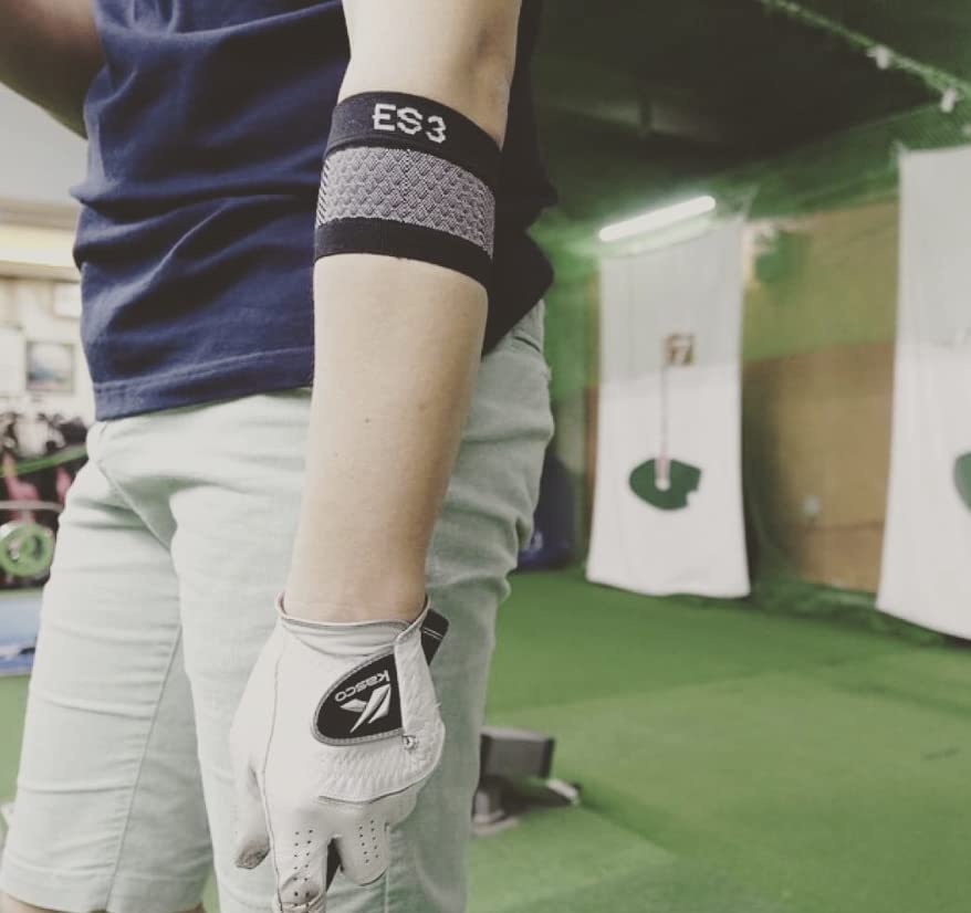 OrthoSleeve Elbow Brace ES3 Designed to Help with Tennis Elbow, Golfer's Elbow, General Elbow Pain, and Forearm Pain