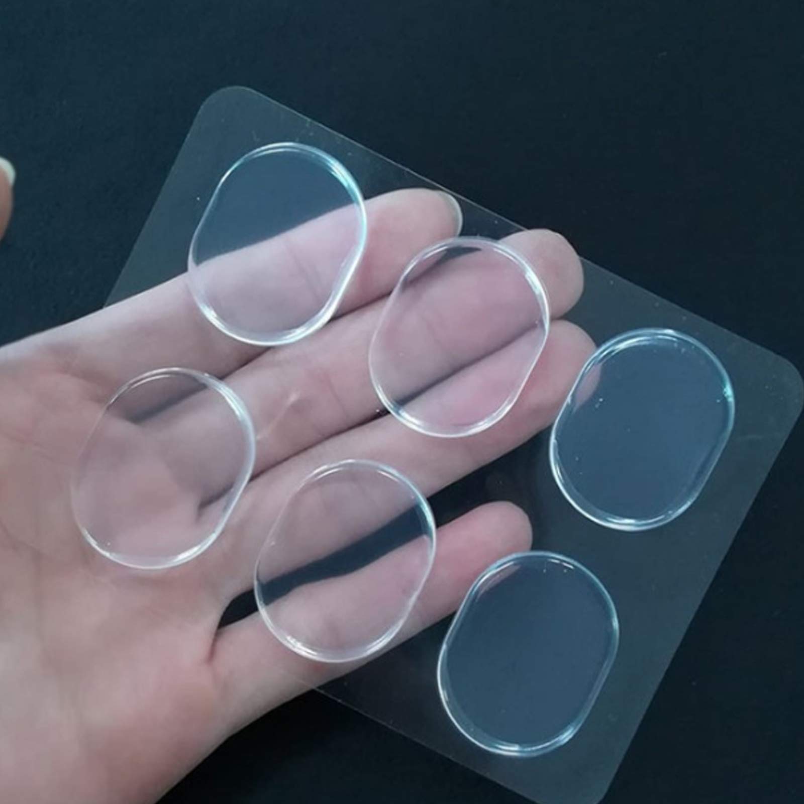 Semetall Drum Dampeners 24 Pcs Drum Gel Pads 4 Colors Silicone Drum Silencers Dampening Gel Pads for Drums Tone Control,Snare Mute Pad