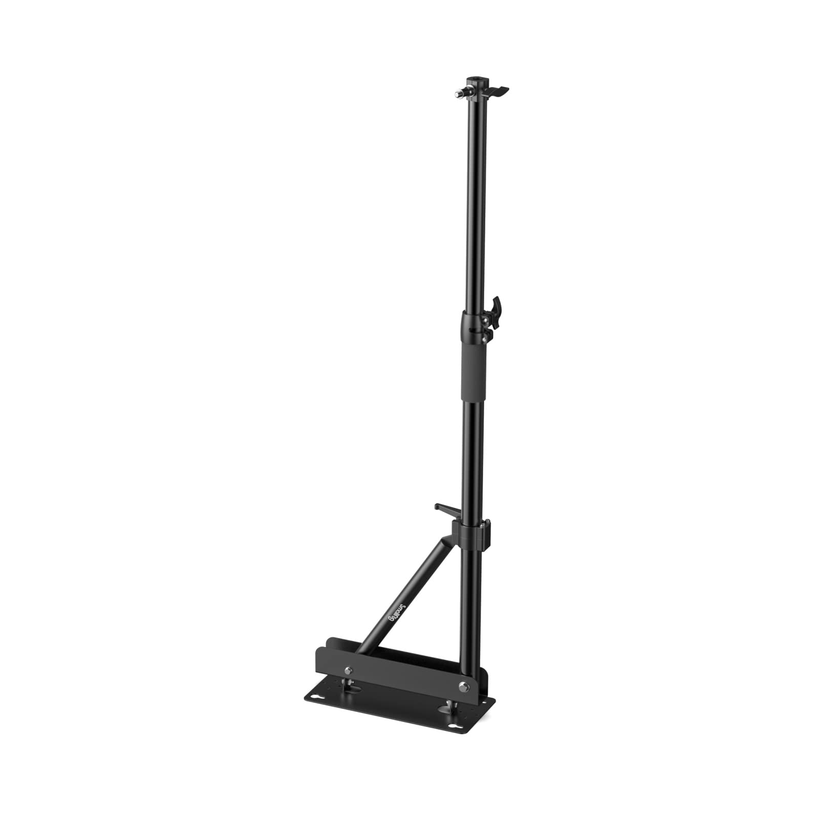 SmallRig 148CM Wall Mount Light Stand Boom Arm with Triangle Base, 180° Adjustable Ring Light Wall Mount for Photography Studio, COB Light, Softbox, RA-W150-4172