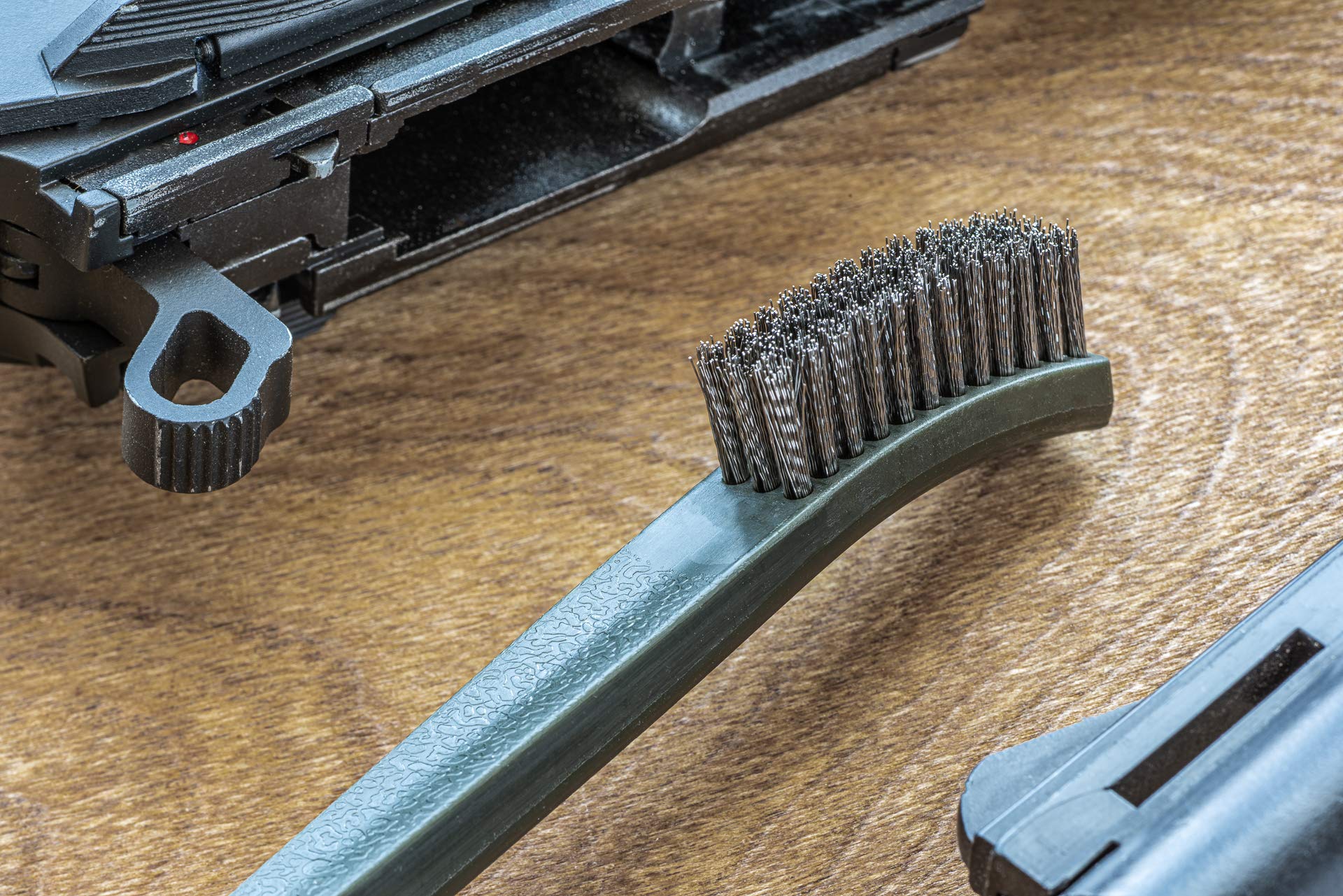 SE 7� Double-Ended Cleaning Brushes with Stainless Steel Bristles (12-Pack) - 7621SB-12